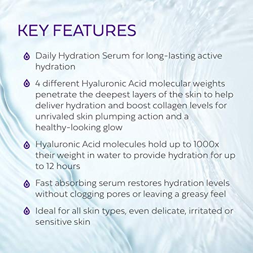 NxN Hyaluronic Acid Face Serum - Hydrate Skin, Boost Collagen, Reduce Lines & Wrinkles - All Skin Types