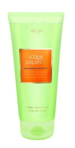 4711 acqua colonia aroma shower gel, mandarine an cardamom, 6.8 ounce