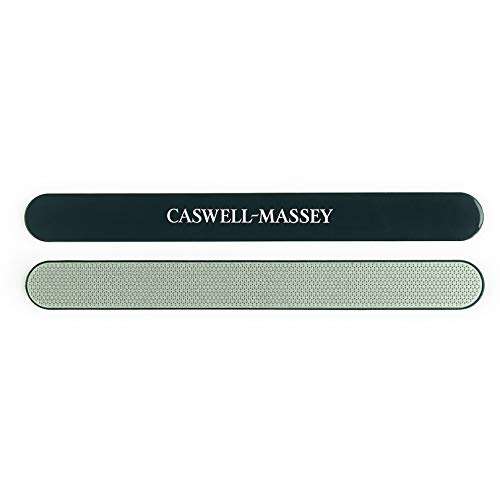 Caswell-Massey Diamond Nail File, Professional Washable Nail Buffer Crafted From Polished Steel, Durable & Long-Lasting, Pre-Polish Care, 7 In