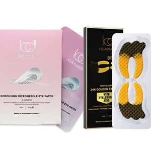 icandoit-24k collagen eye mask with dissolving eye patch