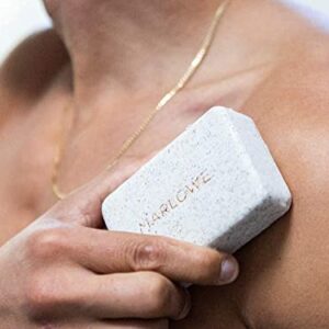 MARLOWE. No. 102 Men's Body Scrub Soap 7oz (Variety Pack) | Best Exfoliating Bar for Men | Made w/ Natural Ingredients | Green Tea Extract | Features 3 Amazing Scents