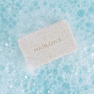 MARLOWE. No. 102 Men's Body Scrub Soap 7oz (Variety Pack) | Best Exfoliating Bar for Men | Made w/ Natural Ingredients | Green Tea Extract | Features 3 Amazing Scents