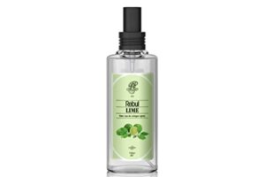 rebul lime eau de cologne sicilian lime fresh citrus and bergamot sophisticated sandalwood and amber cologne spray (3.4 fl oz)