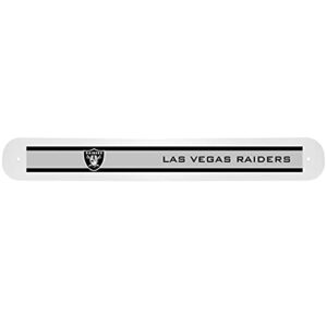 Siskiyou Sports NFL Oakland Raiders Unisex Travel Set Toothbrush and Travel Case, White, One Size