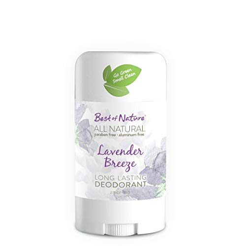 Best of Nature's All Natural Long Lasting Deodorant - Lavender Breeze