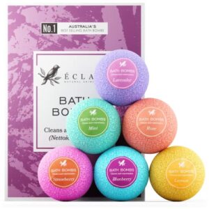 bath bombs – bath bomb for men and women – relaxing bath salts – all natural bath bombs with essential oils – bath bombs gift set – bubble bath bombs for teens – paraben and sulfate-free – (6 packs)