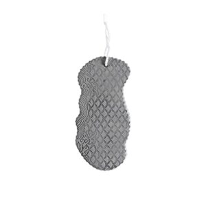 ingvy dry brushing body brush exfoliante soft sponge body scrubber bath exfoliating scrub sponge shower brush body skin cleaner dead skin remo (color : gary)