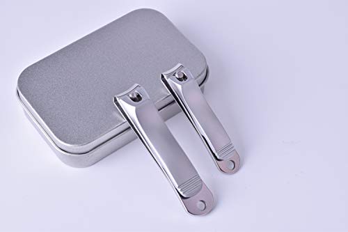 Nail Clippers Set - Chicone Stainless Steel Fingernail and Toenail Nail Cutter and Trimmer for Men Women with Gift Box