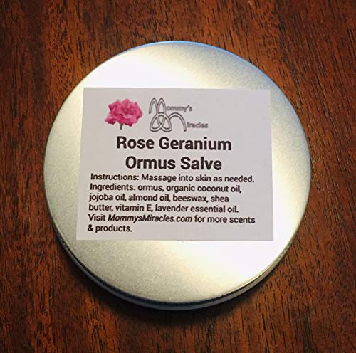 Rose Geranium Ormus (Monoatomic Gold Manna) Salve