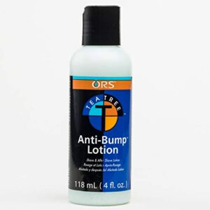 ors tea tree anti-bump lotion 4 ounce (pack of 2)