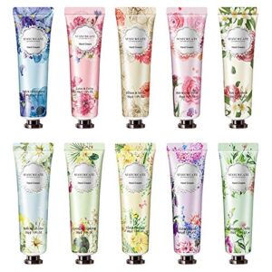 alinice hand cream hand moisturizer – plant fragrance hand cream moisturizing and nourishing hand care cream for working hands, repair anti aging anti chapping,10pcs