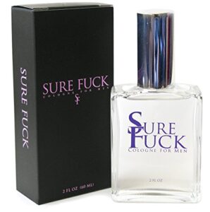 sure fck cologne 2oz men’s eau de parfum spray attract women great bachelor party gift sexy gift for husband or boyfriend