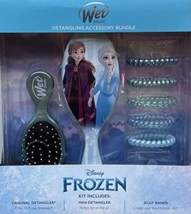 wet brush disney frozen detangling accessory bundle