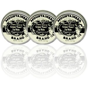 mountaineer brand 100% natural lip balm 3 pack