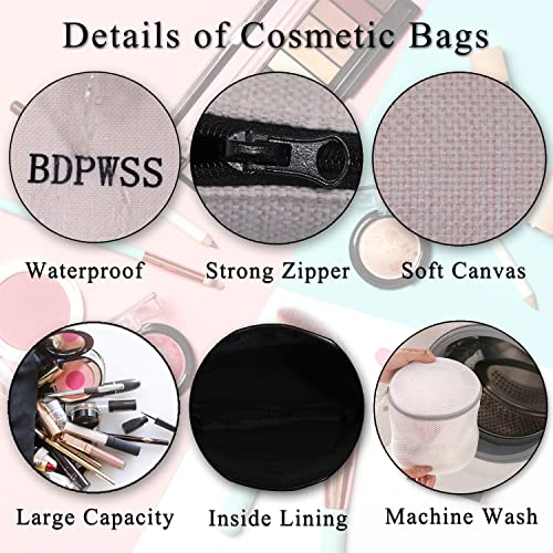 BDPWSS Funny Gambling Makeup Bag Casino Lover Gift I'm Just a Little Bit Slotty Slot Machine Zipper Pouch For Gambler Gift (Just Slotty)