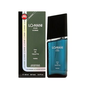 lomani by lomani for men, eau de toilette spray, 3.3-ounce bottle