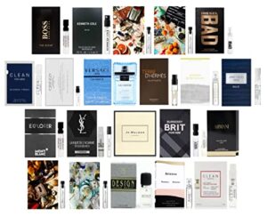 12 men’s designer cologne sample vial