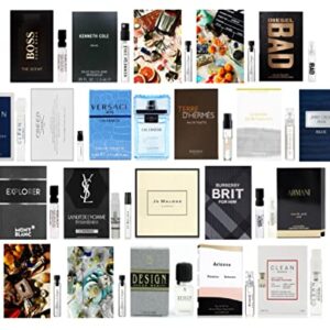 12 Men's Designer Cologne Sample Vial