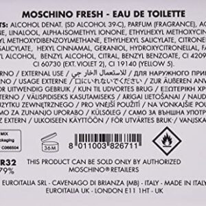 Moschino Fresh Couture Eau De Toilette Spray, 3.4 Ounce