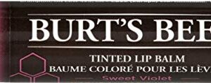 Burt's Bees Tinted Lip Balm, Sweet Violet, 1 Count