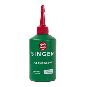 singer all purpose sewing machine oil, 3.38-fluid ounce