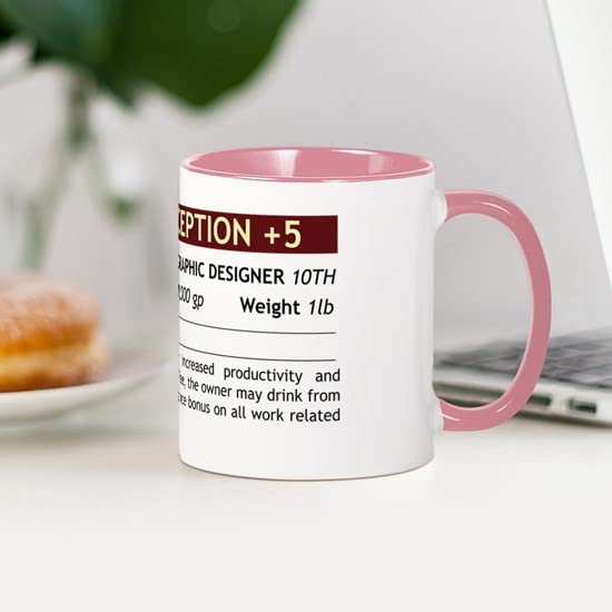 CafePress Of Perception Mug Ceramic Coffee Mug, Tea Cup 11 oz