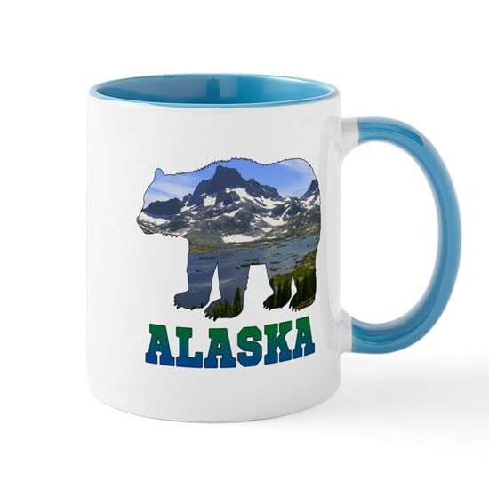 CafePress Alaskan Bear Mug Ceramic Coffee Mug, Tea Cup 11 oz