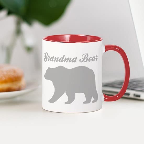 CafePress Grandma Bear Mugs Ceramic Coffee Mug, Tea Cup 11 oz