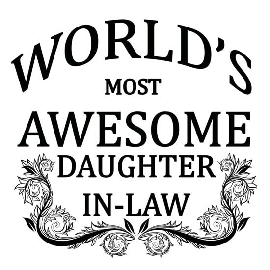 CafePress World's Most Awesome Daughter In Law Mug Ceramic Coffee Mug, Tea Cup 11 oz