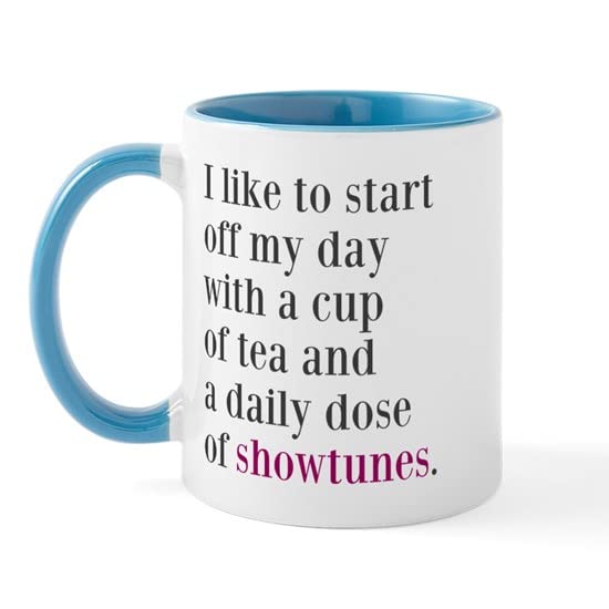 CafePress Showtunes Mugs Ceramic Coffee Mug, Tea Cup 11 oz