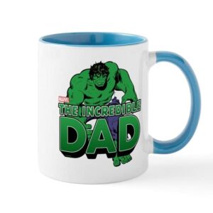 cafepress the incredible dad mug ceramic coffee mug, tea cup 11 oz