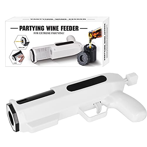 Alcohol Shot Gun - Load Your Favorite Alcohol, Aim, Shoot And Drink, Alcohol Gun Shooter Alcohol Gifts for Bachelor Party, Epic Shot Party Bubbly Blaster Champagne Gun