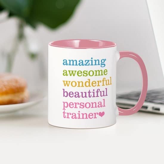 CafePress Personal Trainer Mugs Ceramic Coffee Mug, Tea Cup 11 oz