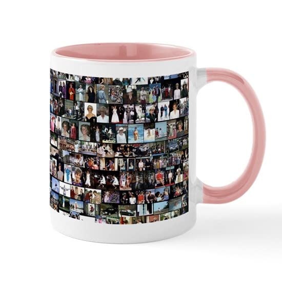 CafePress HRH Princess Diana Photo Montage Amazing Pro Pho Ceramic Coffee Mug, Tea Cup 11 oz