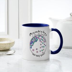 CafePress Microbiology Is A Zen Garden Mugs Ceramic Coffee Mug, Tea Cup 11 oz