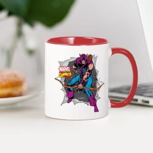 CafePress Hawkeye Ripped Mug Ceramic Coffee Mug, Tea Cup 11 oz