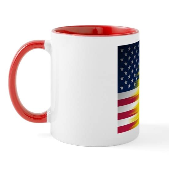 CafePress American Flag/Don't Tread On Me Mugs Ceramic Coffee Mug, Tea Cup 11 oz