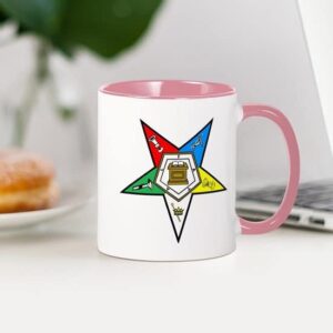 CafePress Order Of The Eastern Star Mug Ceramic Coffee Mug, Tea Cup 11 oz