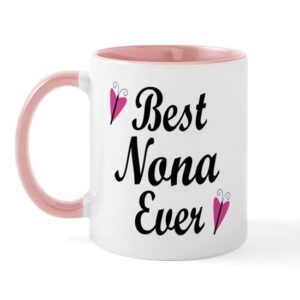 cafepress best nona ever mug ceramic coffee mug, tea cup 11 oz