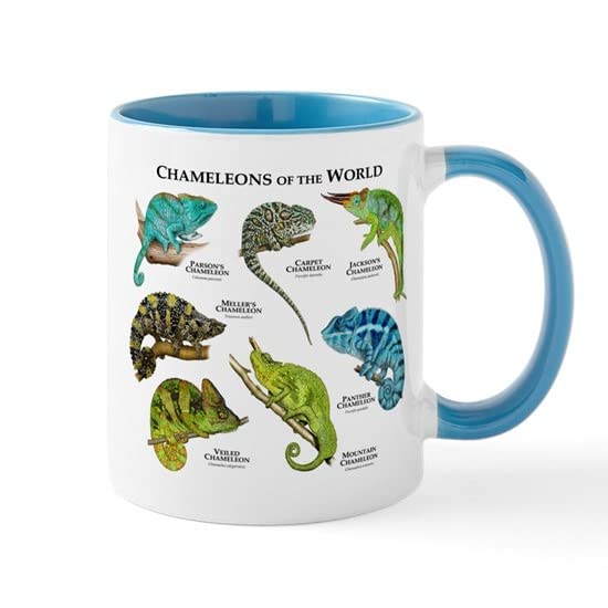 CafePress Chameleons Of The World Mug Ceramic Coffee Mug, Tea Cup 11 oz