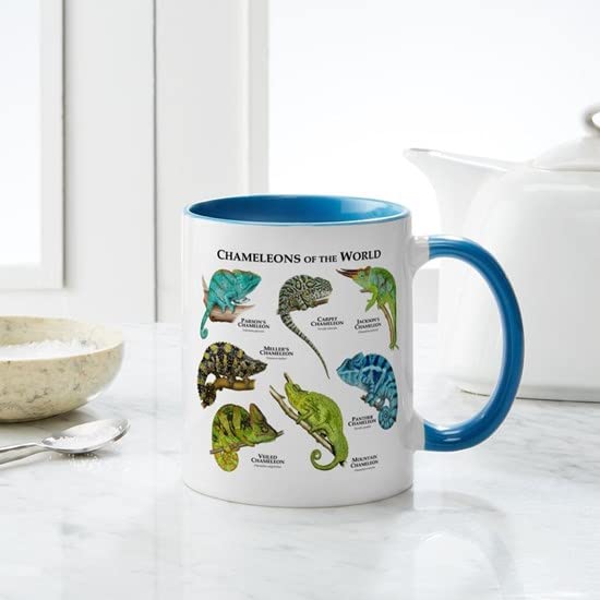 CafePress Chameleons Of The World Mug Ceramic Coffee Mug, Tea Cup 11 oz