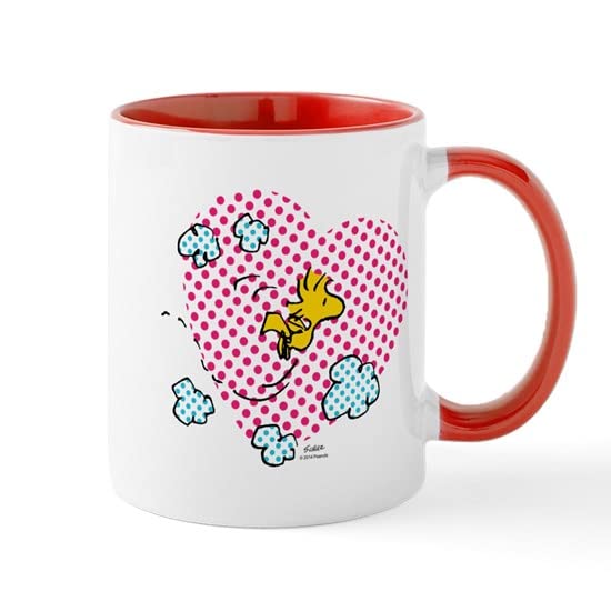 CafePress Valentine's Woodstock Mug Ceramic Coffee Mug, Tea Cup 11 oz