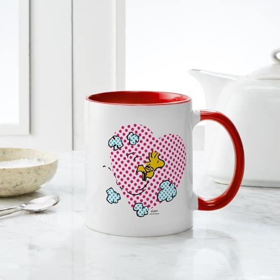 CafePress Valentine's Woodstock Mug Ceramic Coffee Mug, Tea Cup 11 oz