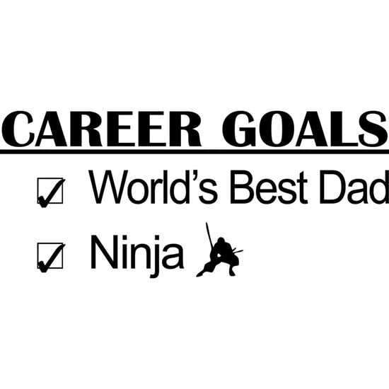 CafePress World's Best Dad Ninja Goals Mug Ceramic Coffee Mug, Tea Cup 11 oz