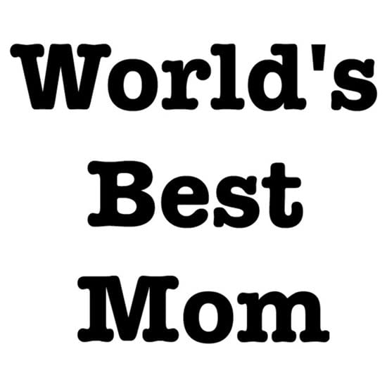 CafePress Worlds Best Mom Mug Ceramic Coffee Mug, Tea Cup 11 oz