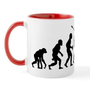 cafepress banjo player2 mug ceramic coffee mug, tea cup 11 oz