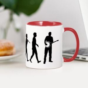 CafePress Banjo Player2 Mug Ceramic Coffee Mug, Tea Cup 11 oz