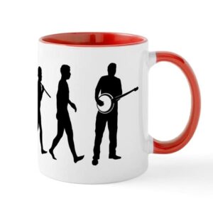 CafePress Banjo Player2 Mug Ceramic Coffee Mug, Tea Cup 11 oz