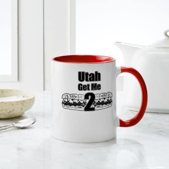 CafePress Utah Get Me Two! Mug Ceramic Coffee Mug, Tea Cup 11 oz