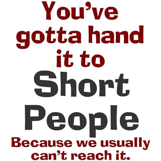 CafePress Hand It To Short People Mug Ceramic Coffee Mug, Tea Cup 11 oz